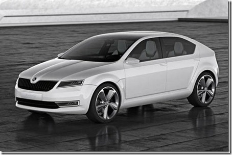 Skoda Vision D Concept At Geneva Motor Show 2011 | Skoda Vision D ...